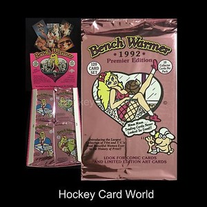 (HCW) 1992 Bench Warmer Trading Card Pack - First Issue - 10 card pack ...