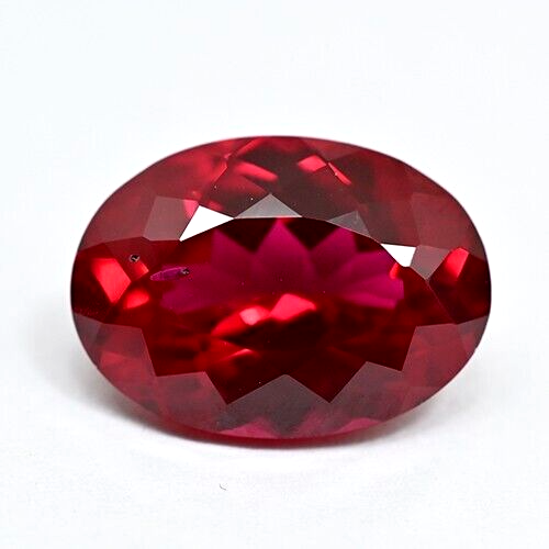 Certified Natural Mozambique Blood Red Ruby 7.10 Ct Oval Cut Loose ...