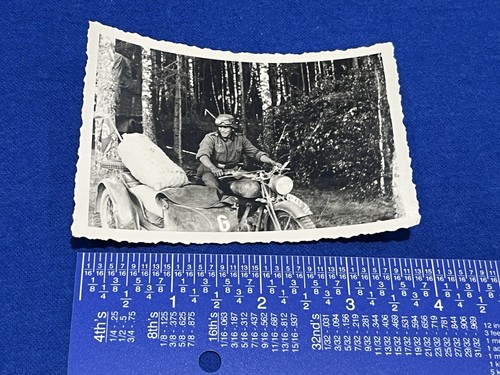 Vintage Military WW2 German Motorcycle Photograph.. | eBay