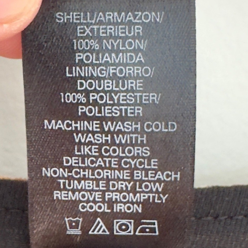 Axcess Brown Paisley Long Sheer Sleeve Top Womens Sz L | eBay