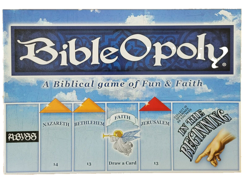 BibleOpoly Family Boardgame Monopoly Style Judeo Christian Religion ...
