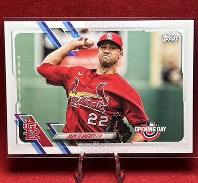 2021 Topps Opening Day *Jack Flaherty* Baseball Card #135 - St. Louis ...