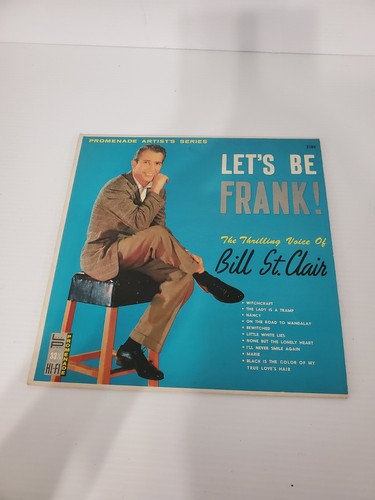 Bill St. Clair Let's Be Frank! Vinyl LP Eddie Maynard Orchestra ...