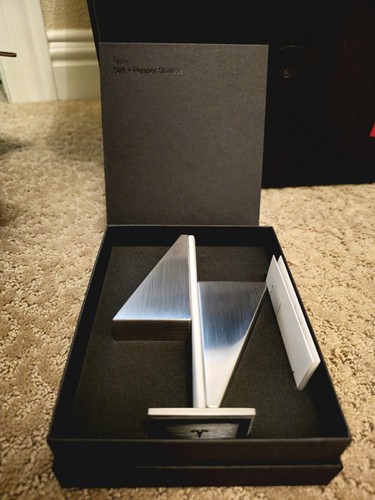 NEW! TESLA Salt + Pepper Shakers! SOLD OUT - TESLA COLLECTION [IN HAND ...