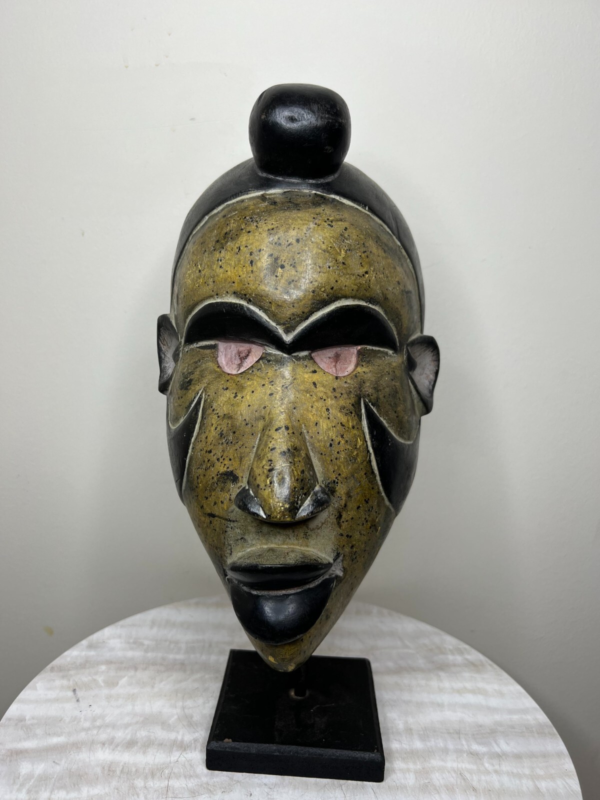 Yombe mask Congo drc zaire tribal art african old African 12" X 7" | eBay