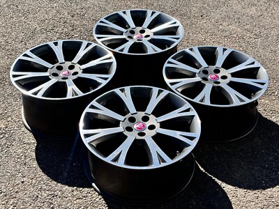 SET OF 4 JAGUAR XK XJ 20" FACTORY ORIGINAL WHEELS RIMS 20 OEM XKR XJR ...