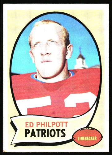 1970 Topps Ed Philpott Rookie #138 Boston Patriots | eBay