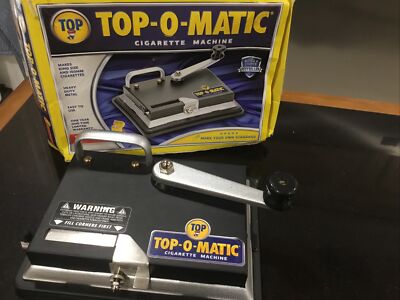 TOP-O-Matic Best Cigarette Maker Tobacco Injector Machine Making King ...