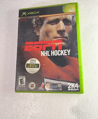Xbox Original Microsoft ESPN NHL Hockey 2K4 Complete CIB With Manual ...