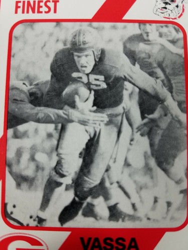 Vassa Cate 1989 Collegiate Collection UGA Georgia Bulldogs Football ...