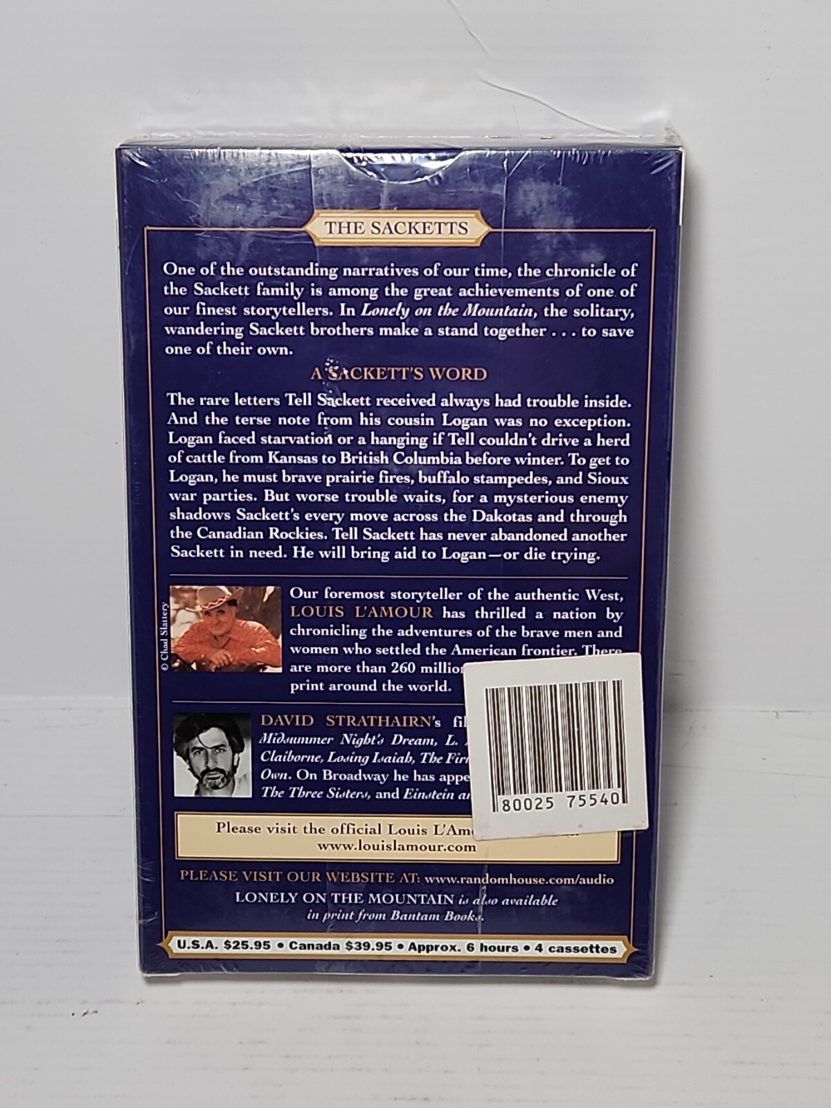 The Sacketts Ser.: Lonely on the Mountain by Louis L'Amour (2002, Audio ...