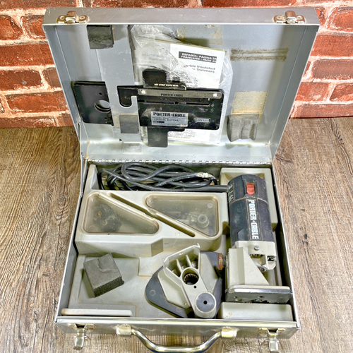 Porter Cable 7301 Laminate Router Kit w/ 7307 Slitter & 7311 Base, Case ...