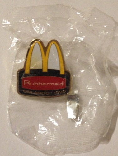 PIN'S MC DONALD'S - RUBBERMAID ORLANDO 1998 - SIGNÉ THE PIN CENTER ...