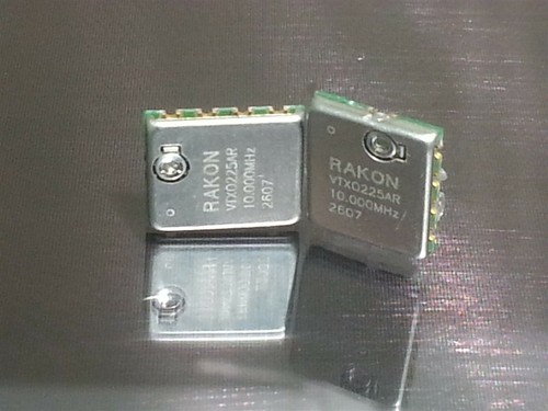 2 Rakon TCXO 6-Pad 10 MHz Crystal Oscillator w/ Frequency Trimmer ...