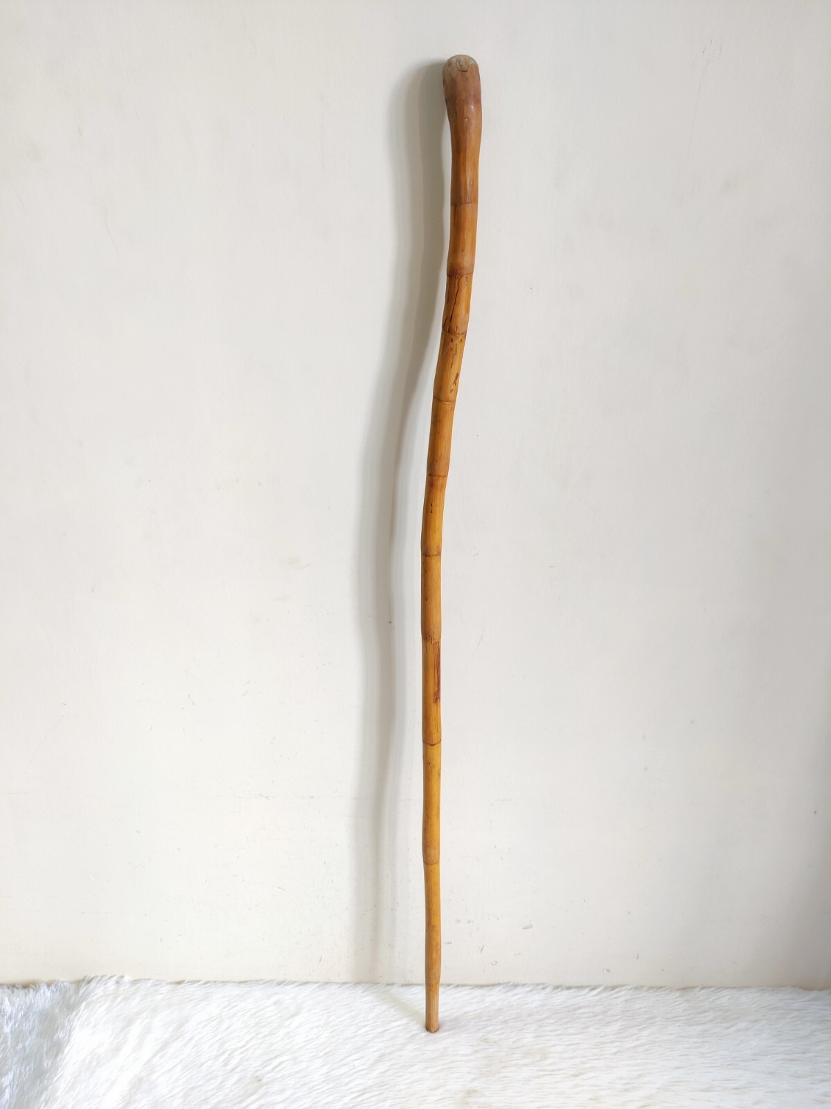 1920s Vintage Flexible Wooden Hand Stick Decorative C… - Gem