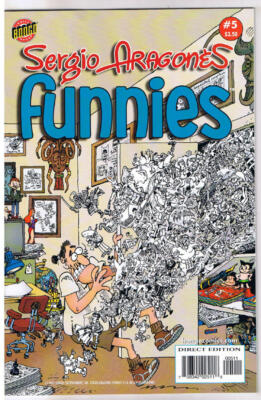 Sergio Aragones - FUNNIES #5, NM, Bongo, Groo / Mad fame, 2011, more in ...