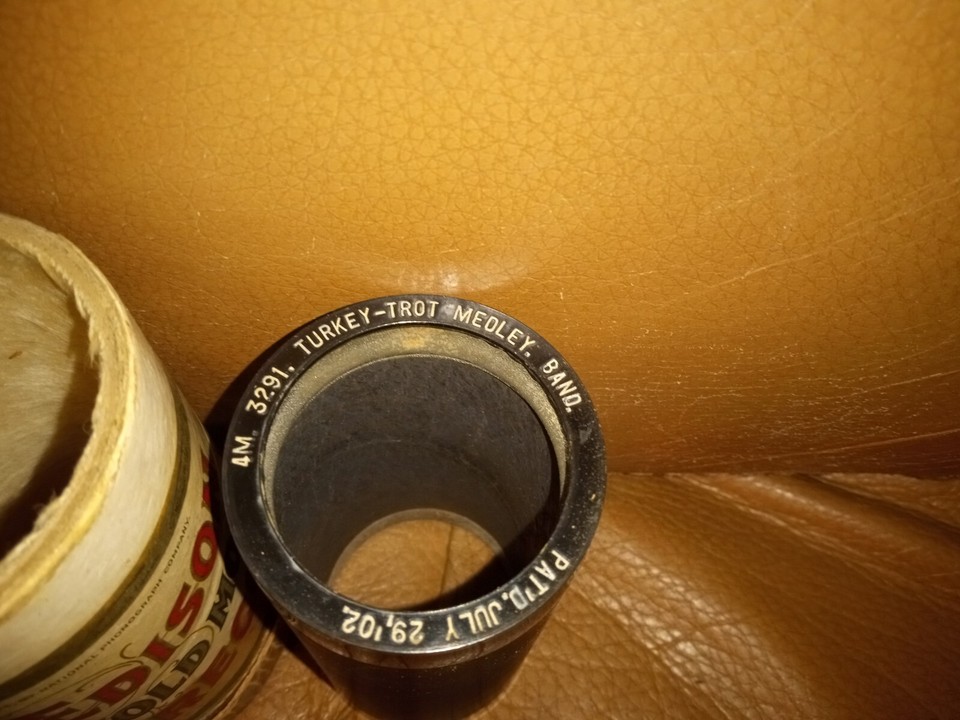Indestructible Phonograph Cylinder Record 4 Minute 3291 Turkey Trot ...