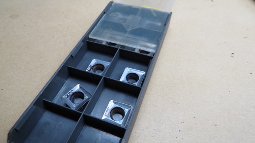 8 Stück ISCAR SPMT 100408TR-HQ Wendeplatten Wendeschneidplatten #BG4-24 ...