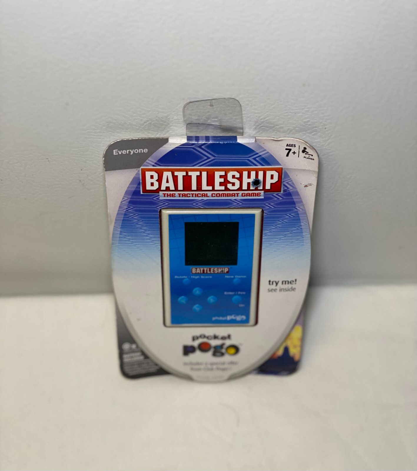 Battleship Pocket Pogo Handheld Electronic Game Hasbro Milton Bradley ...