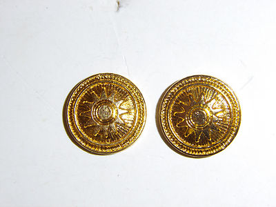 b2422p WW 2 Chinese Military side cap button pair B2D5 | eBay