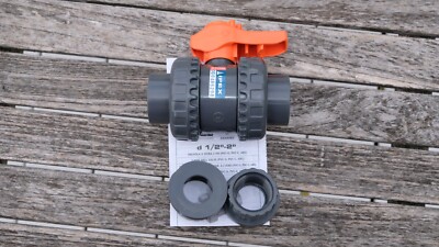 IPEX 1" VXE TU BV PVC EPDM S/T True Union ball valve 6 month warranty ...