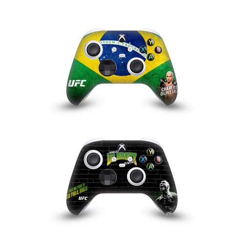 OFFICIAL UFC CHARLES OLIVEIRA VINYL SKIN FOR XBOX SERIES X / SERIES S ...