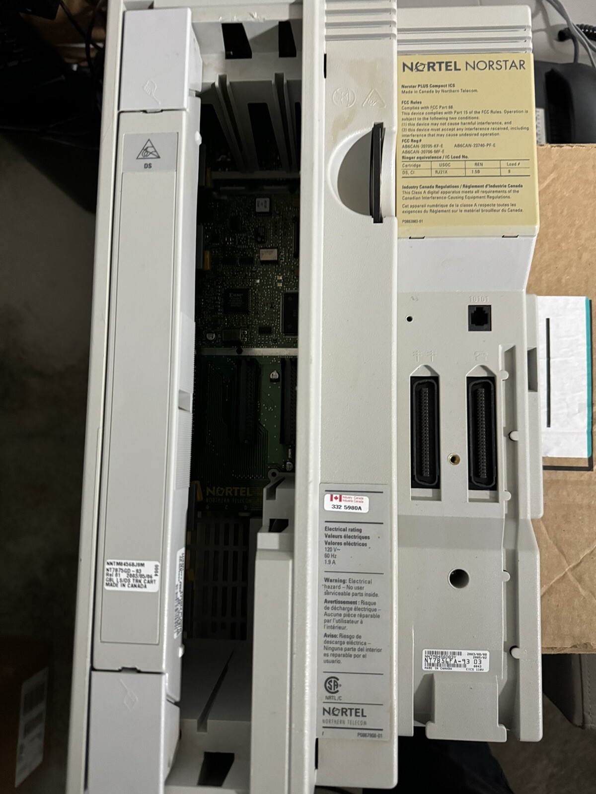 NORTEL NORSTAR COMPACT ICS PHONE SYSTEM - #3 | eBay