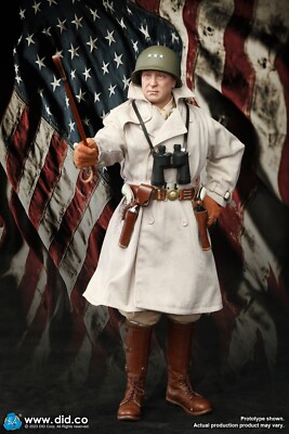 DID 1/6 A80164 WWII US Army General George Smith Patton Jr. Action ...