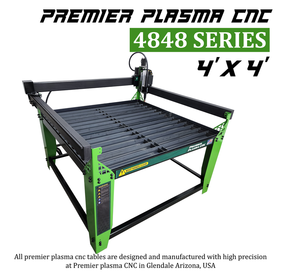 PREMIER Plasma 4x4 CNC PLASMA CUTTING Table 2025 MADE IN USA Floating ...