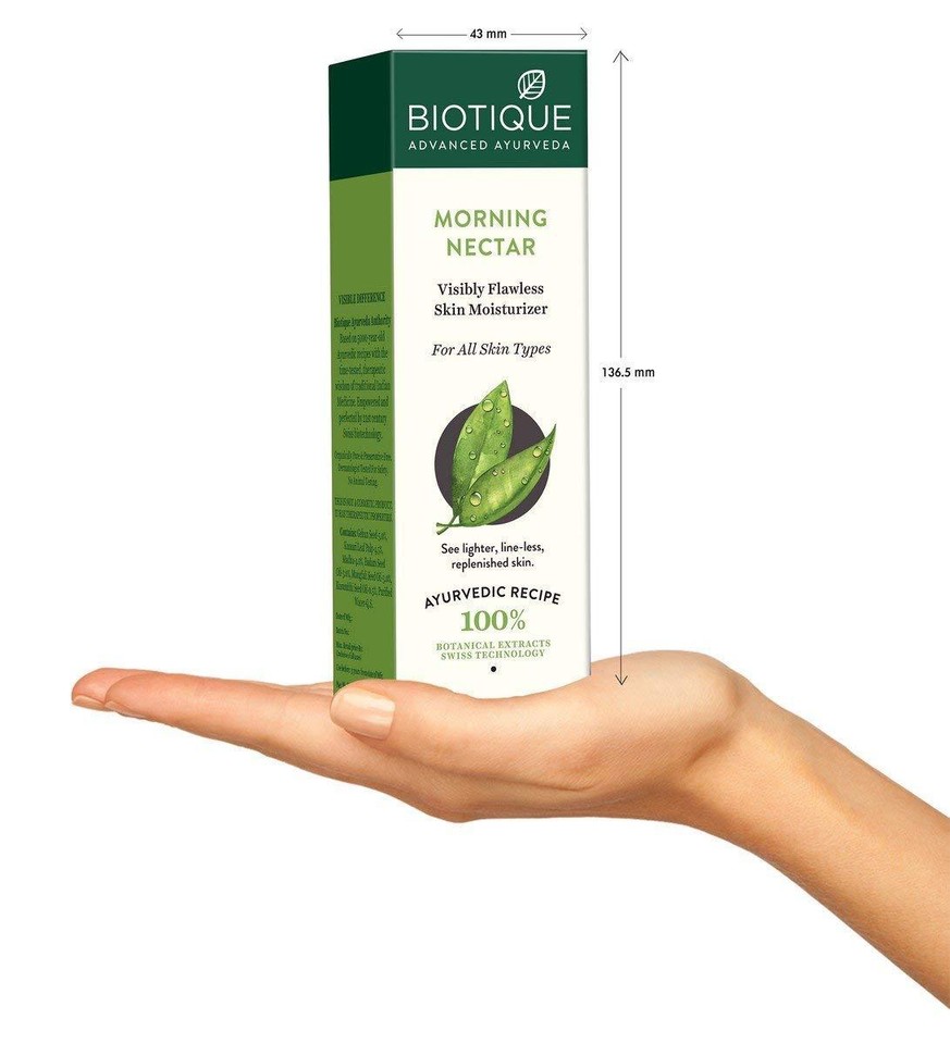 Biotique Bio Morning Nectar Flawless Skin Lotion, 120 ml Free Shipping ...