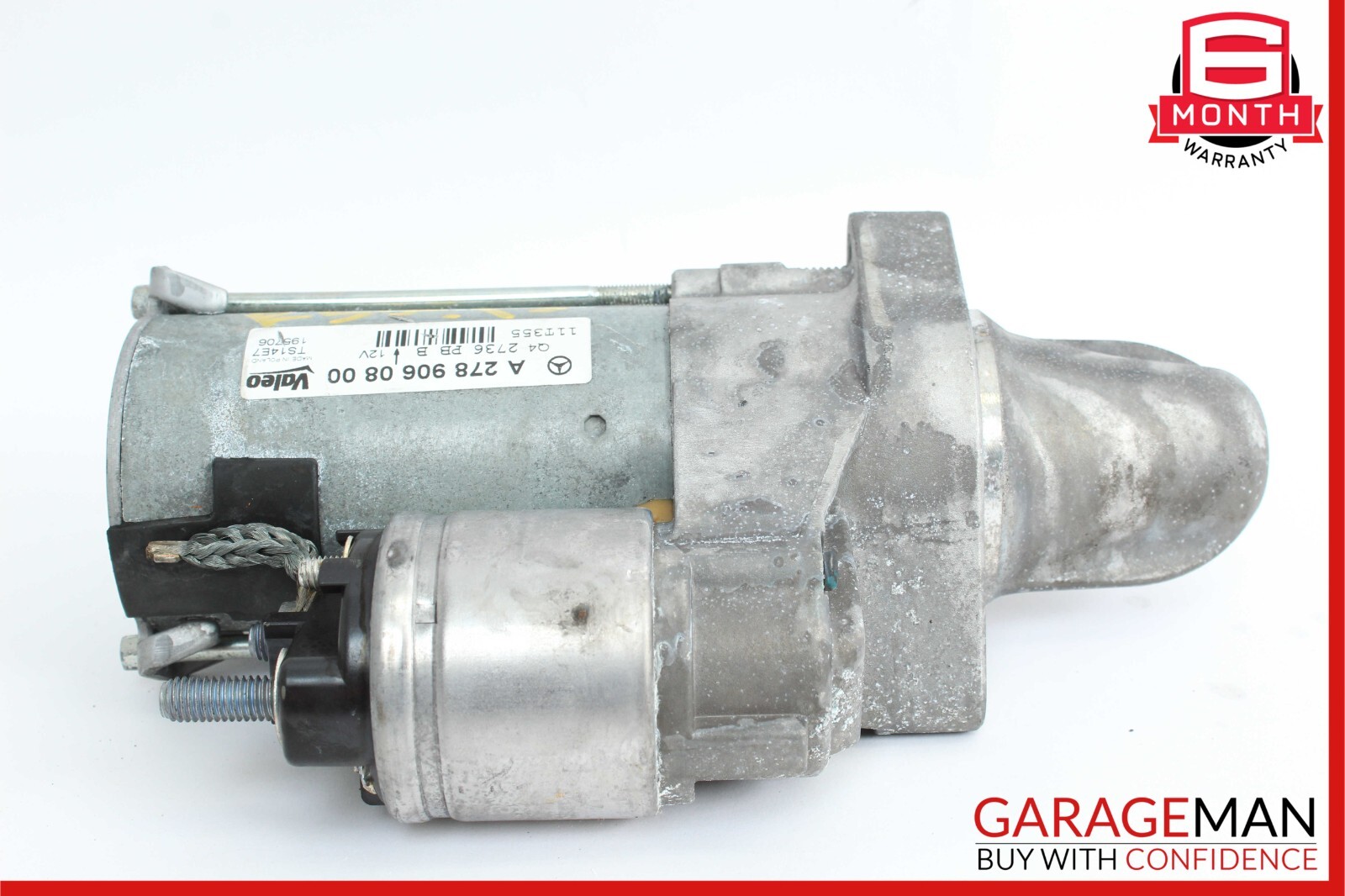 12-17 Mercedes W212 E550 S550 CL550 4.7L Engine Starter Motor ...