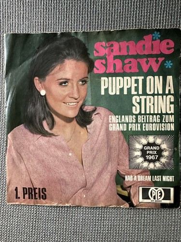 Sandy Shaw 7" Single Puppet on a string / Had a dream last night | eBay.de