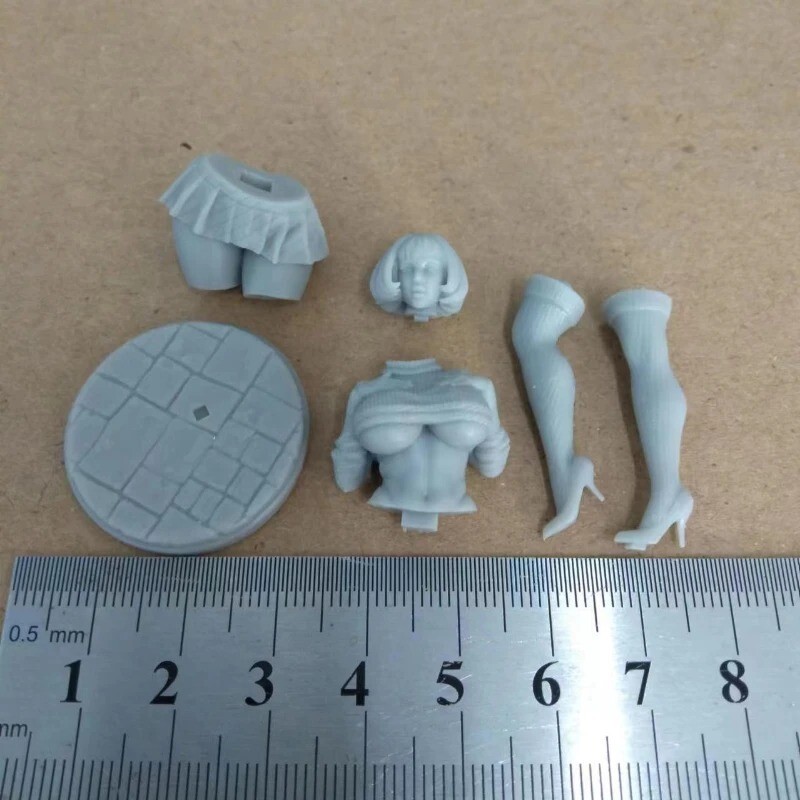 1/24 Scale Resin Figure Kit Hot Sexy Velma Model Unassembled Garage ...