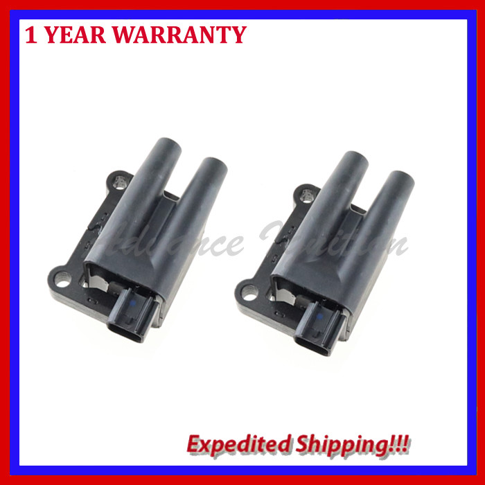 For 2PCS Ignition coils UF196 MD314583 JMI196 MITSUBISHI Montero 3.0L 3 ...