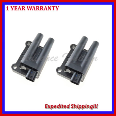 For 2PCS Ignition coils UF196 MD314583 JMI196 MITSUBISHI Montero 3.0L 3 ...