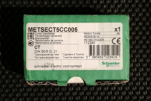 SCHNEIDER METSECT5CC005 CURRENT TRANSFORMER * NEW CONDITION * | eBay UK