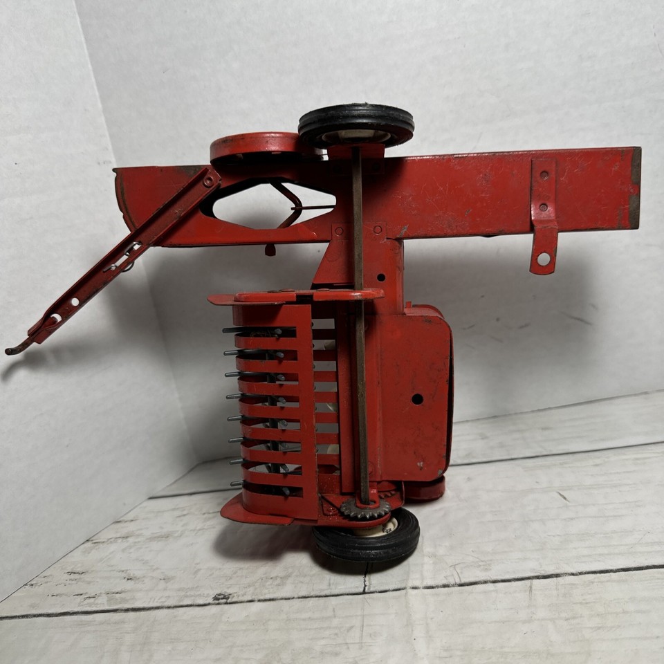 1950’s Tru-Scale 1:16 Scale Pressed Steel Toy Hay Baler | eBay