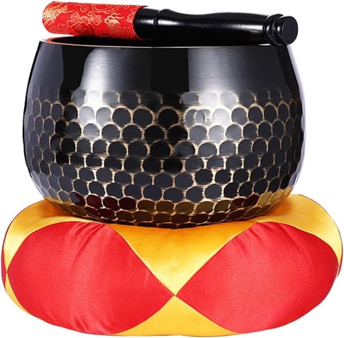 Buddhist Singing Bowl Bell Rin Japanese Orin from Japan, H10 x W18 cm F ...