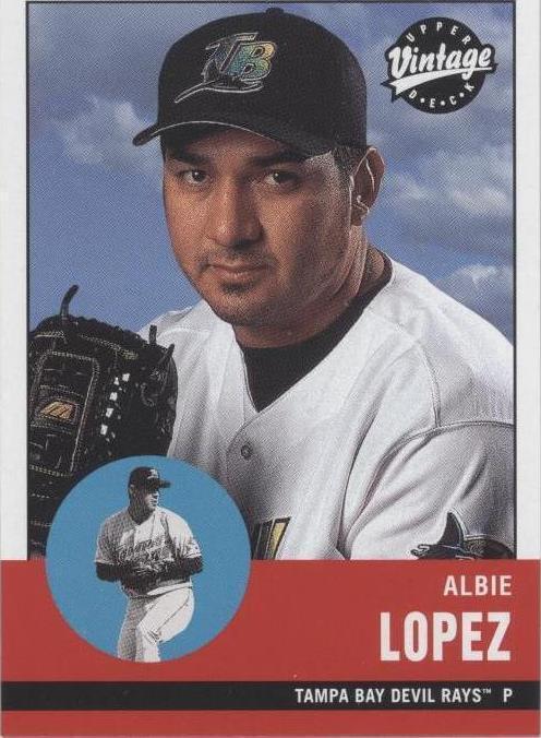 2001 Upper Deck Vintage - Albie Lopez #41 for sale online | eBay