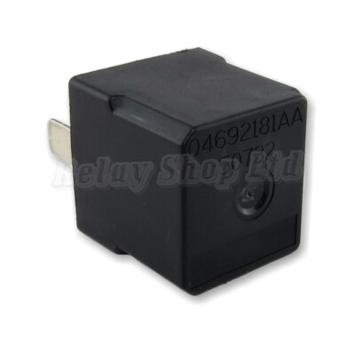 339-Chrysler Jeep Dodge (1995 - 2007) Multi-Use 4 Pin Black Relay ...