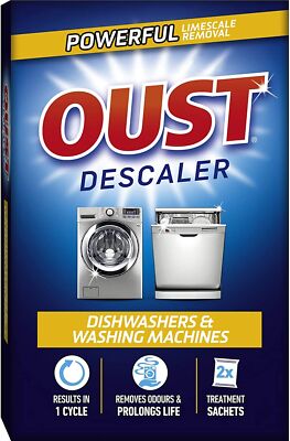 Oust Dishwasher & Washing Machine Deep Cleaning Descaler Limescale ...