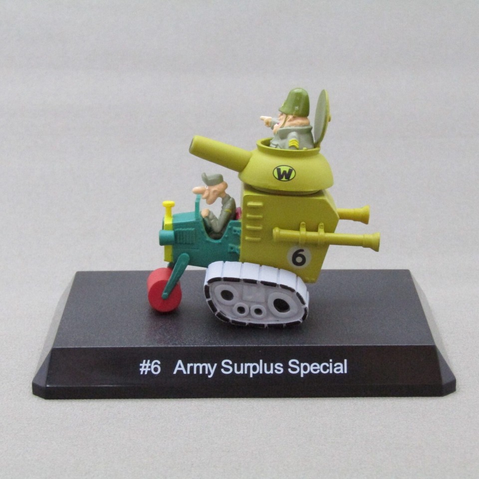 Wacky Races 11 Vehicles + Muttley Complete Konami Mini Figure Hanna In ...
