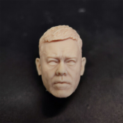 1/12 Scale Warriors Of Future Sean Andy Head Sculpt Unpainted Fit 6" ML ...