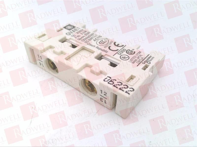 SCHNEIDER ELECTRIC GVAE1 / GVAE1 (USED) | eBay