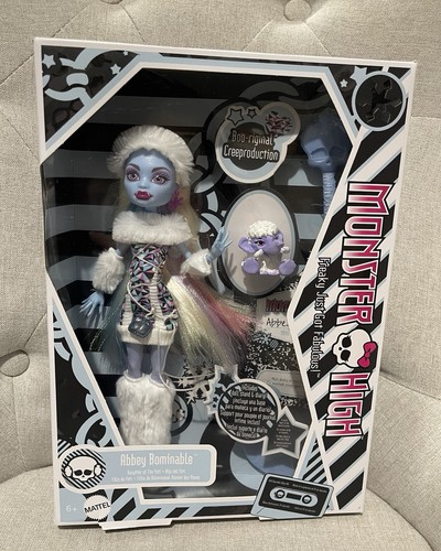 New 2024 Mattel Monster High - Creeproduction Boo-riginal Doll - Abbey ...