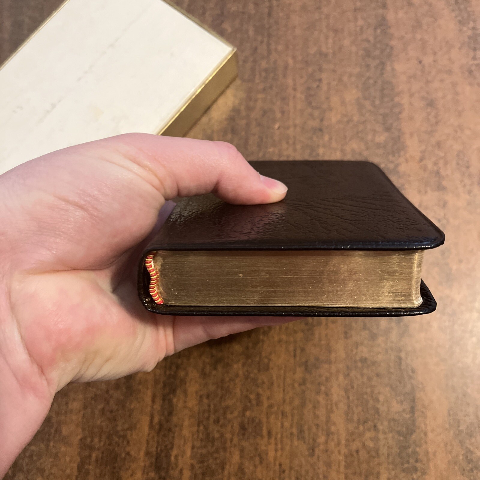 KJV Cambridge Crystal Bible - Vintage / Compact Bible - Water Buffalo ...