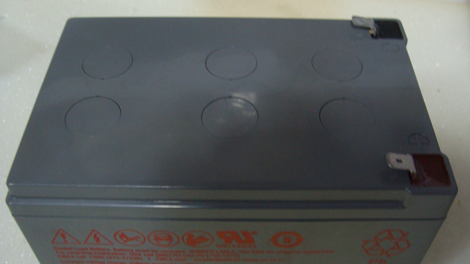 CSB / Hitachi HR 1251 W, F2FR, 12V, 51W, High Rate AGM Battery | eBay