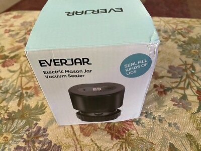Everjar Mason Jar Vacuum Sealer with Lids and cord | eBay