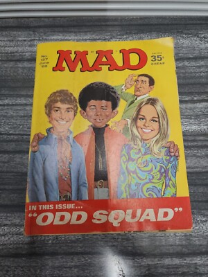 MAD Magazine Vintage June 1969 "ODD SQUAD" No 127 | eBay