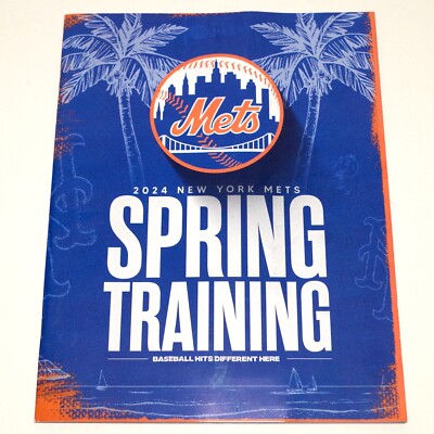 2024 New York Mets SPRING TRAINING Program | eBay
